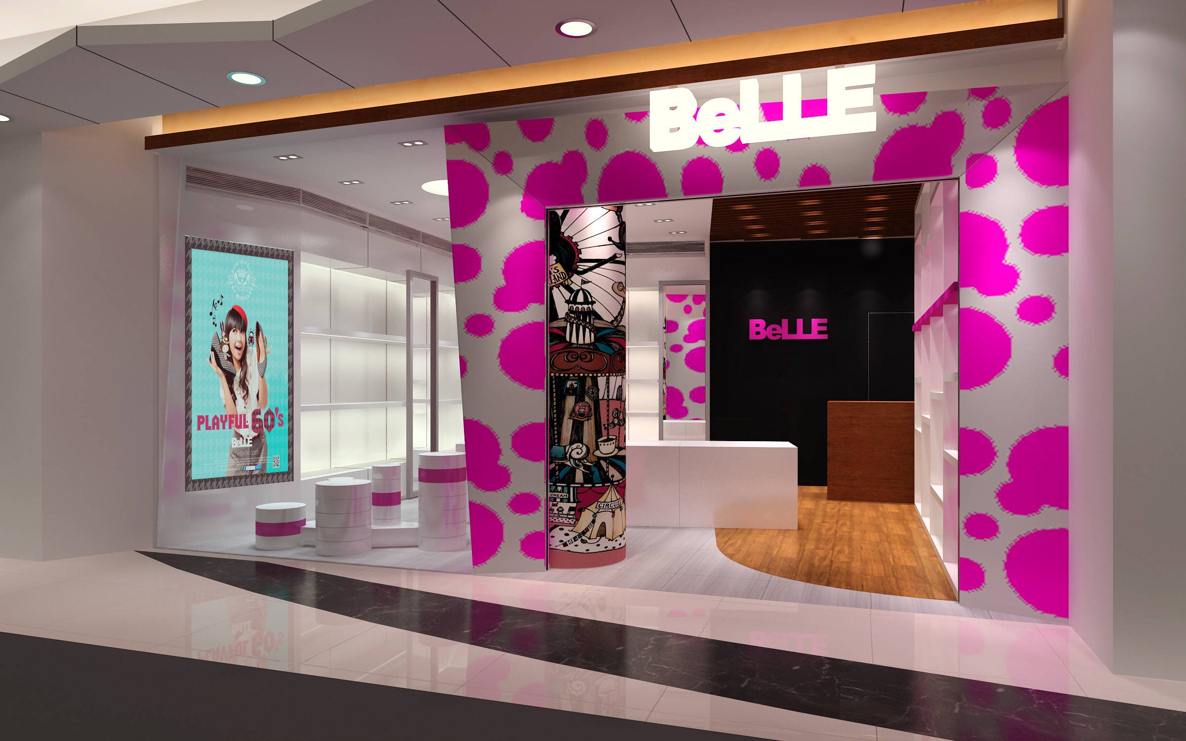 BeLLE shops - Commercial - MOI